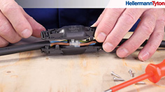 Gelmuffe für verlässliche Kabelverbindungen | HellermannTyton